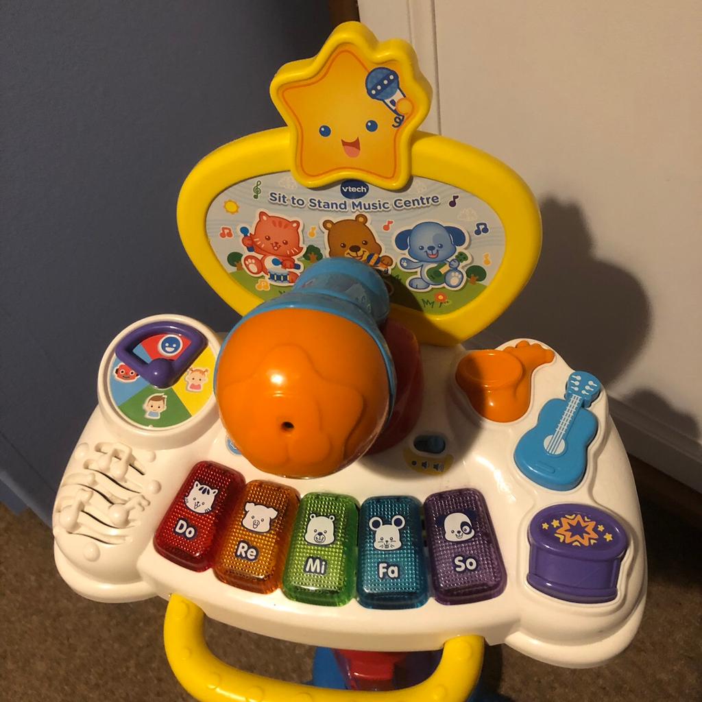 VTech sit to stand music centre in Broxbourne for £10.00 for sale | Shpock