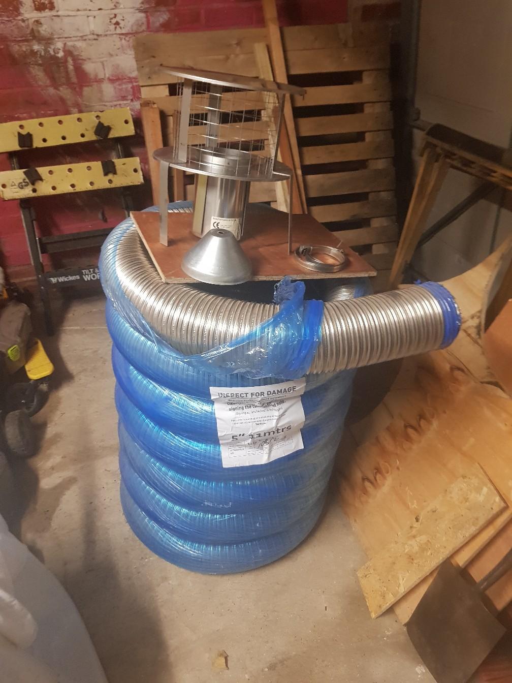 flu kit for log burner in Barnsley for £190.00 for sale | Shpock