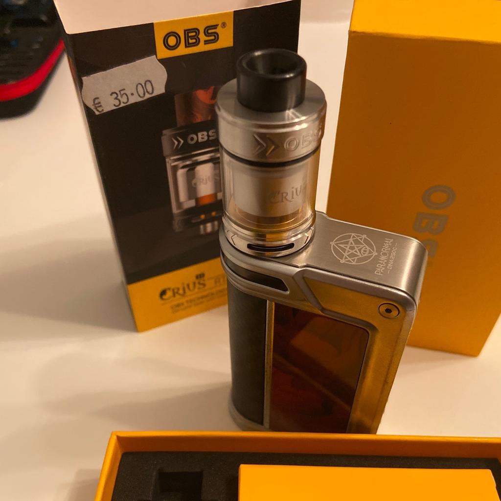 OBS Crius II 2 RTA Verdampfer Silber in 52134 Herzogenrath für 20,00 ...