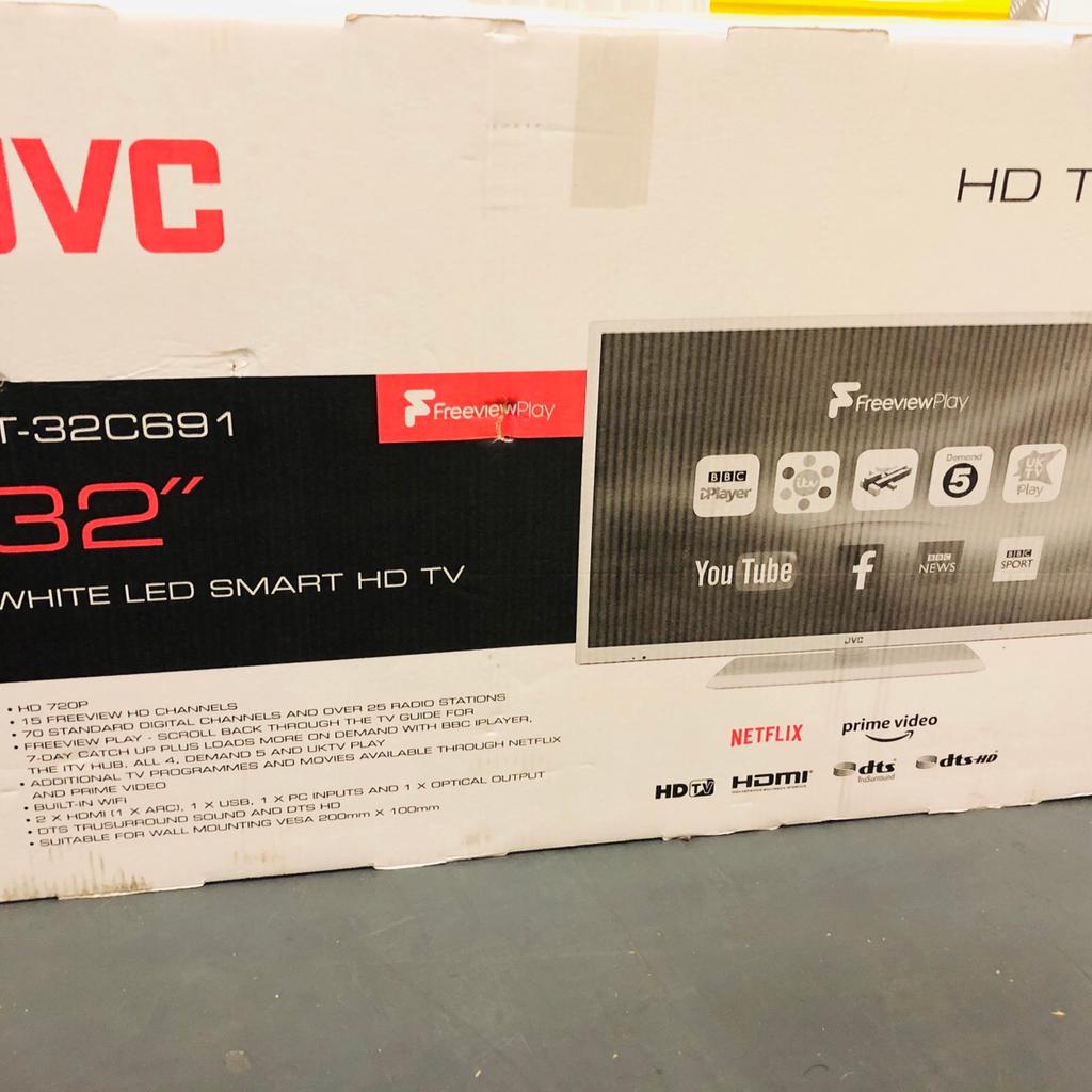 Tv smart JVC 32 inch new. White colour in M24 Rochdale für £ 149,00 zum ...