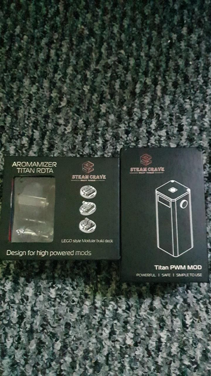 steam crave titan pwm mod and titan RDTA in B69 Sandwell für 80,00 ...
