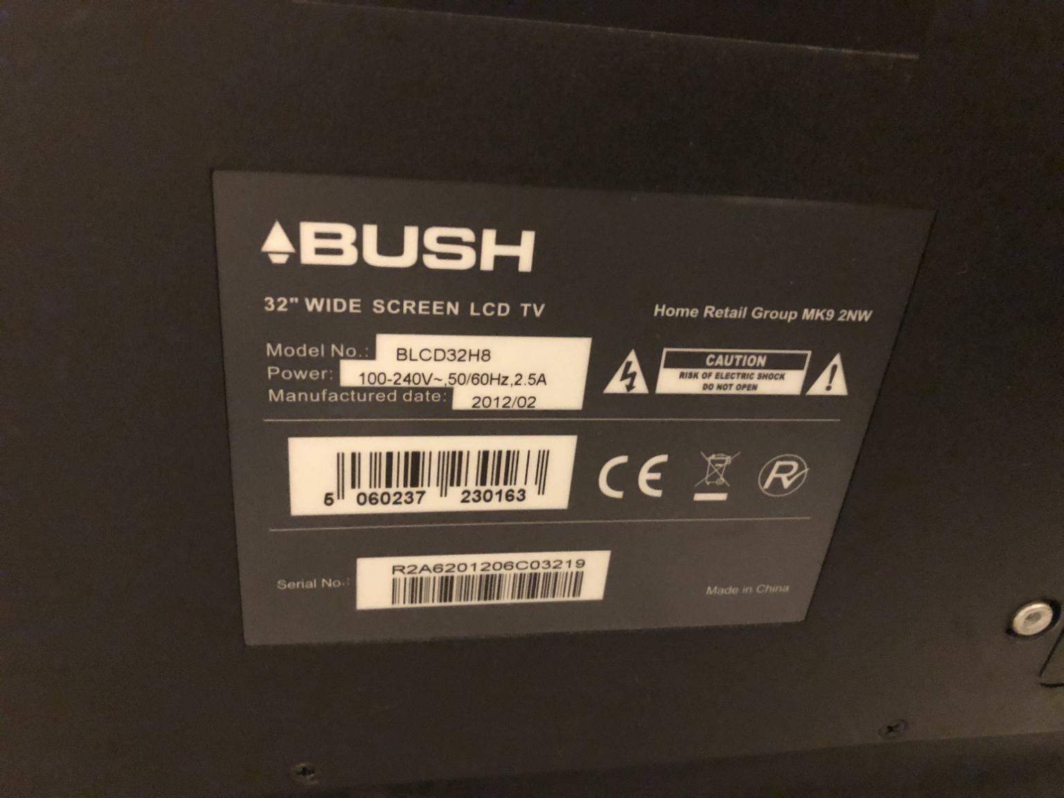 Bush 32 inch widescreen lcd tv in SM2 London for £15.00 for sale | Shpock