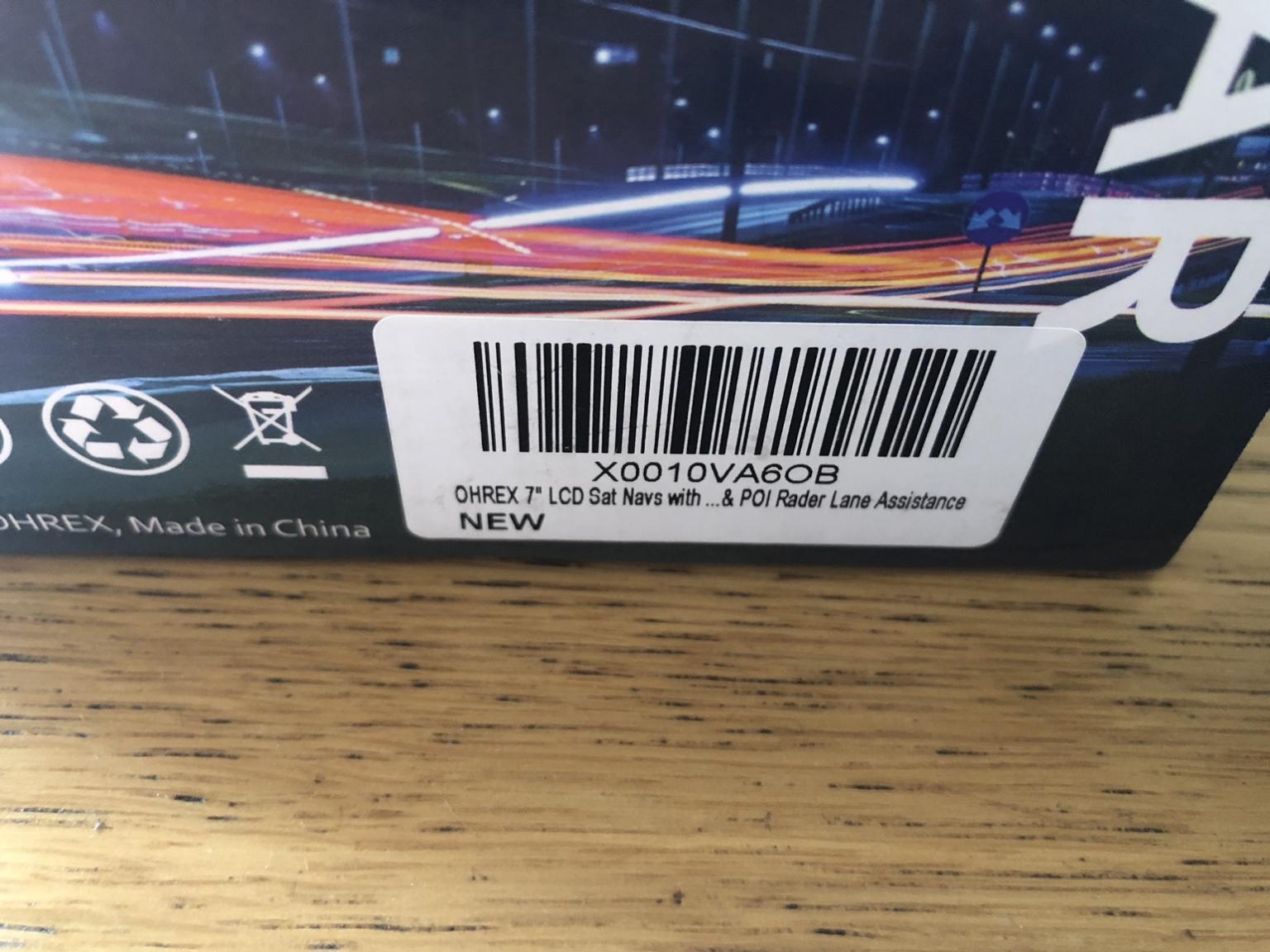 Ohrex sat nav in WS11 Walsall for £20.00 for sale | Shpock