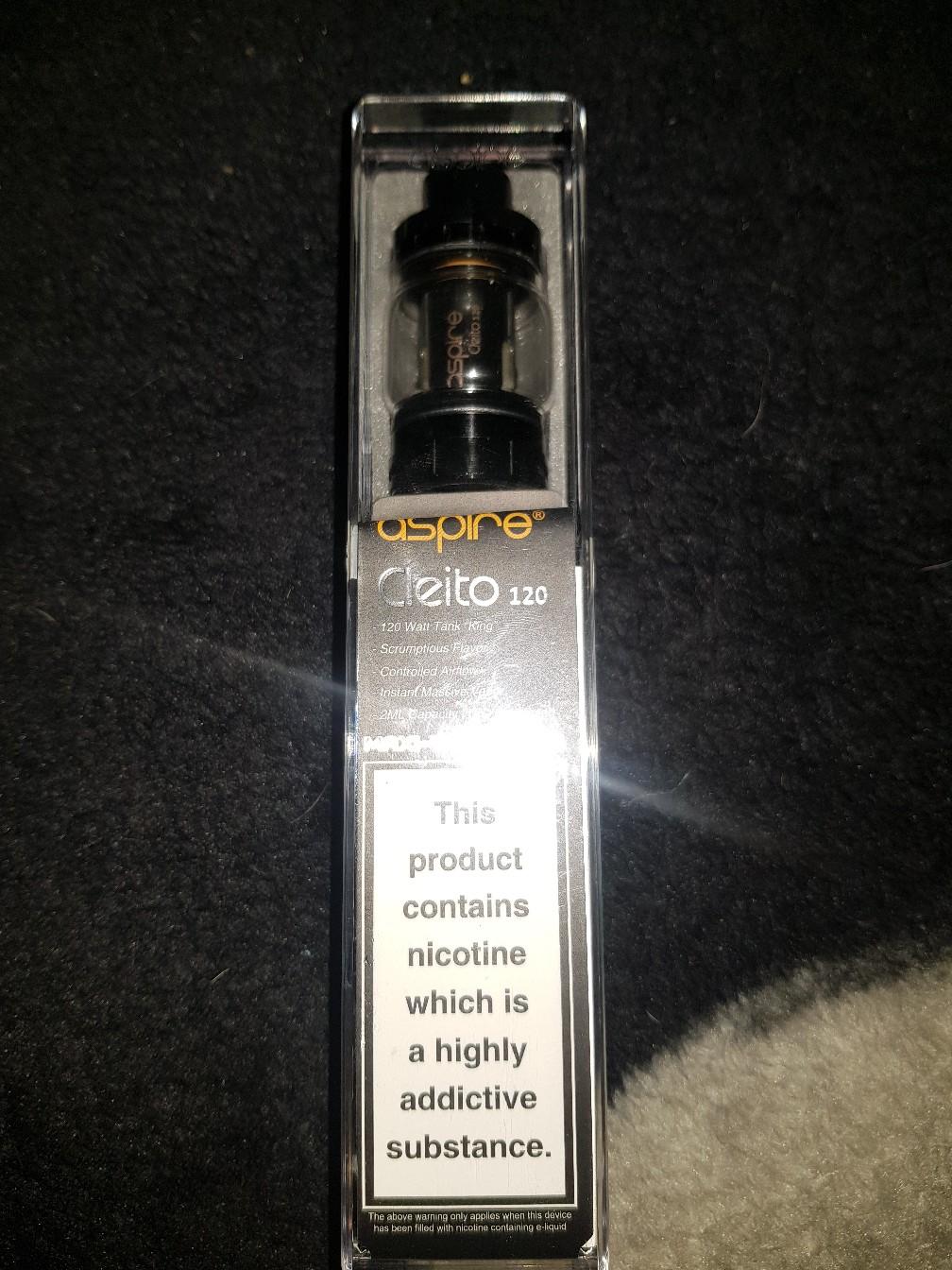 Cleito 120 tank with bubble glass...vape in DN17 Crowle für 15,00 £ zum ...
