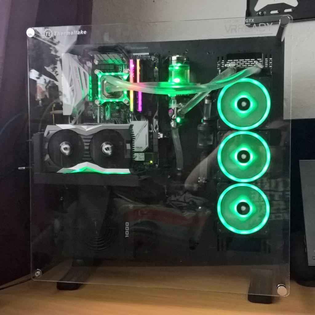 Custom liquid Cooled Wall mountable Gaming Pc in TF7 Madeley für 950,00 ...