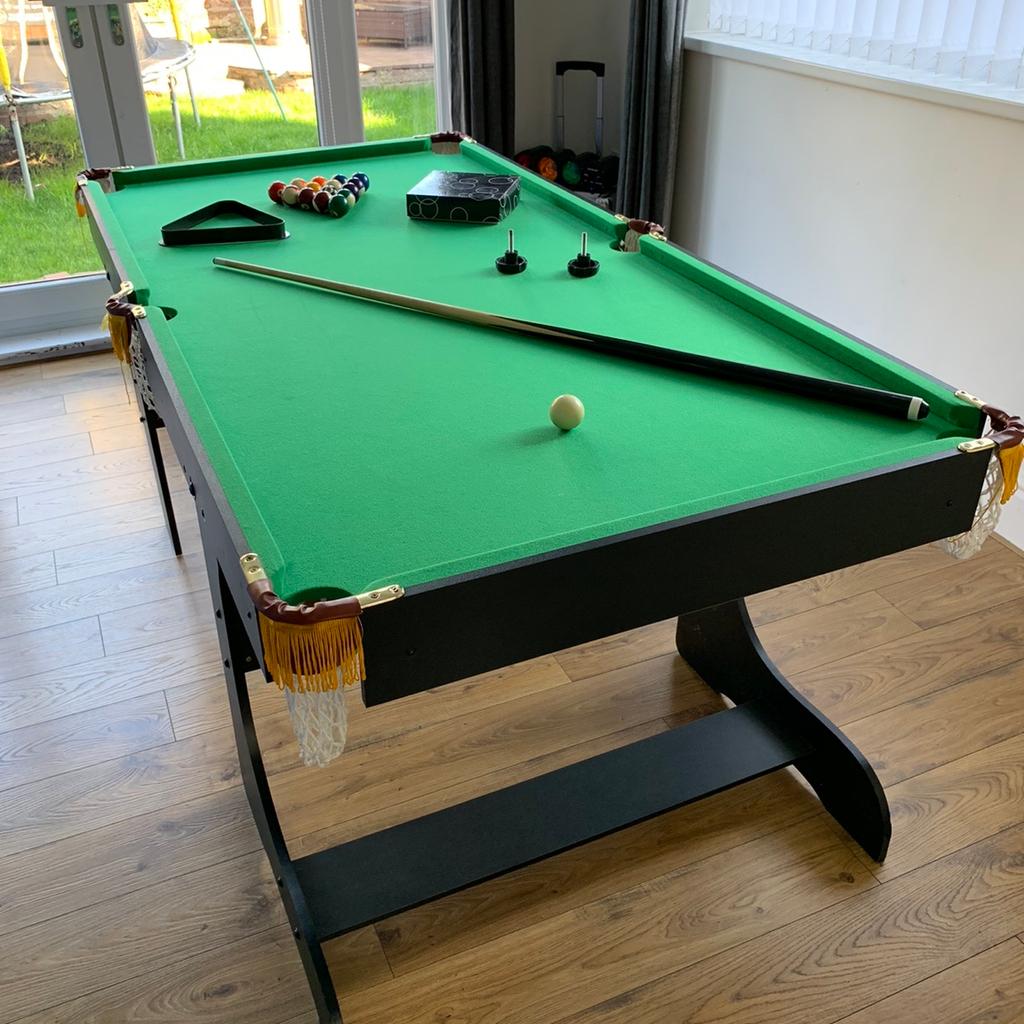 6ft foldable pool table in L11 Liverpool für 40,00 £ zum Verkauf ...
