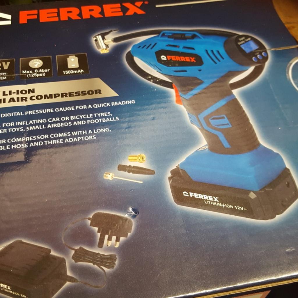 ferrex 12v mini air compressor in PR2 Preston for £15.00 for sale | Shpock