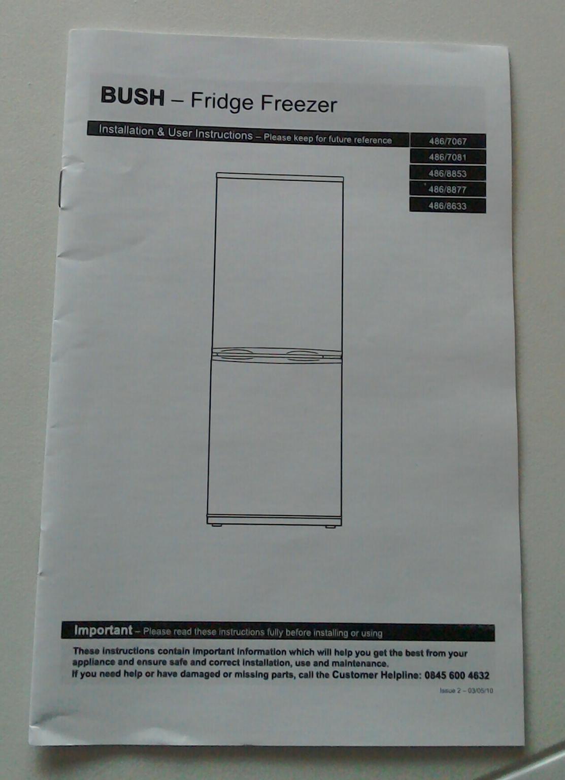 Bush fridge freezer in DH6 Hetton für £ 25,00 zum Verkauf | Shpock AT