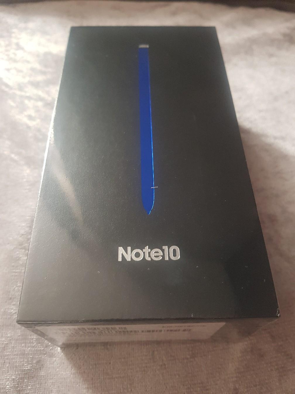Samsung Note 10 256gb dual sim UNLOCKED *New in E15 Newham für 550,00 ...