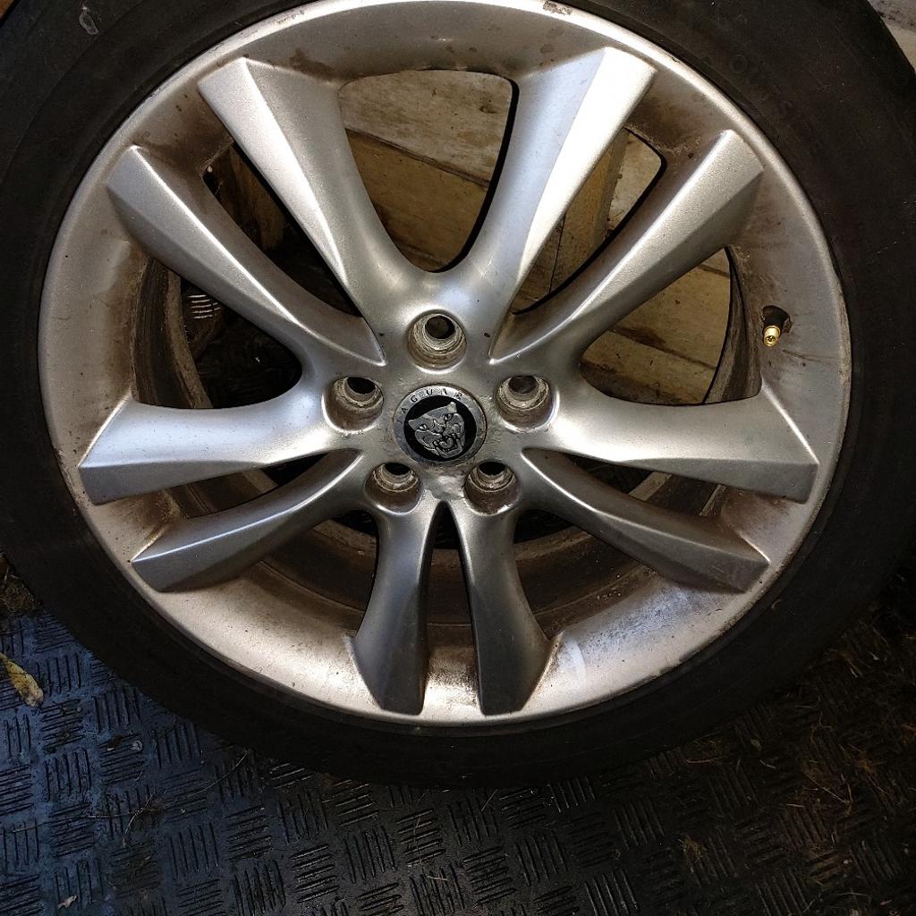 Jaguar X type 17" alloys in NP44 Cwmbran for £20.00 for sale | Shpock