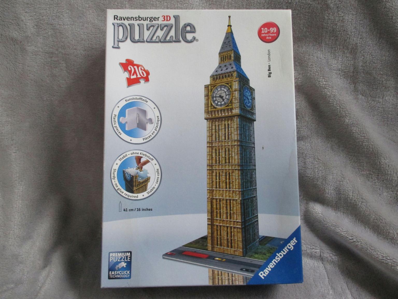 Ravensburger Big Ben 3D Puzzle in CH42 Wirral für 4,00 £ zum Verkauf ...
