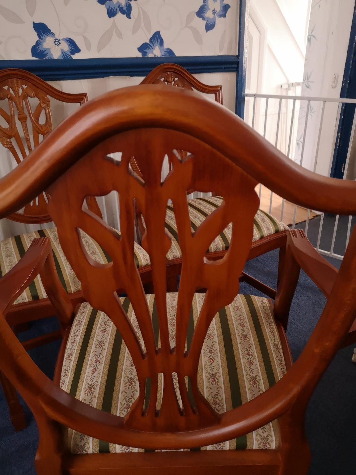 SIX REPRODUCTION HEPPLEWHITE CHAIRS in CV6 Coventry for £85.00 for sale ...