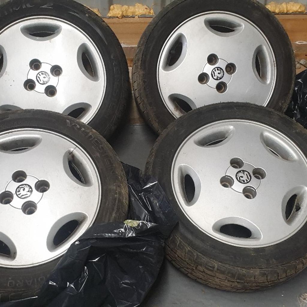 vauxhall cavalier gsi alloys x4 good tyres in FY4 Side für £ 160,00 zum ...