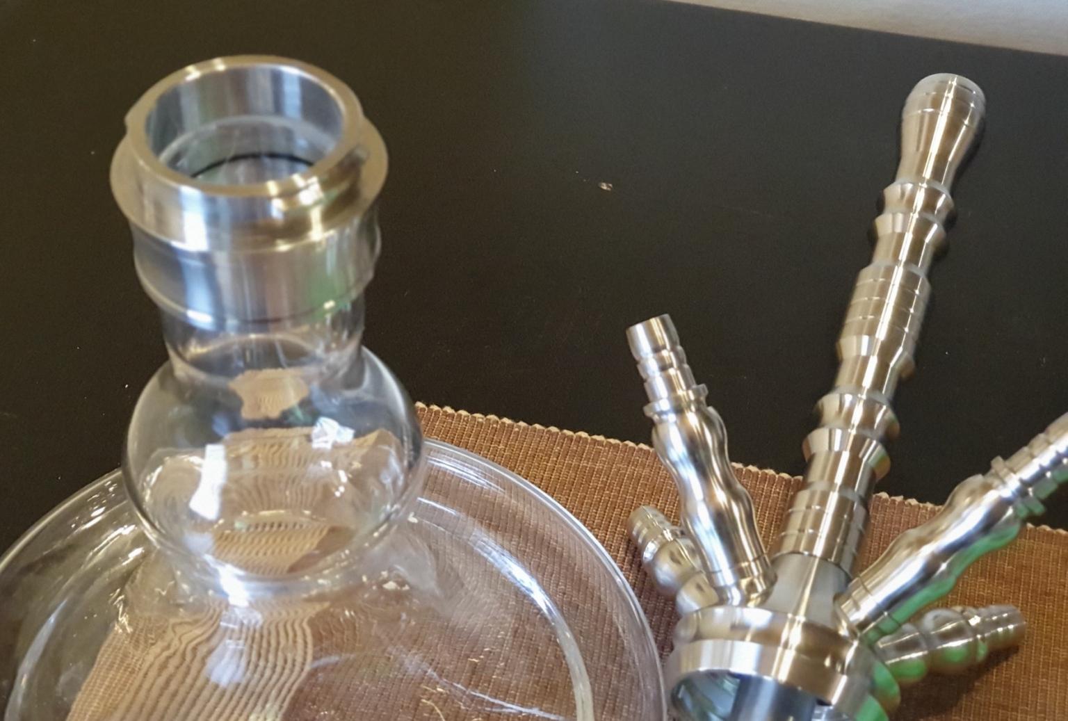 Hooking Edelstahl Shisha 18/8 Schliff Set in 47055 Duisburg für 130,00 ...