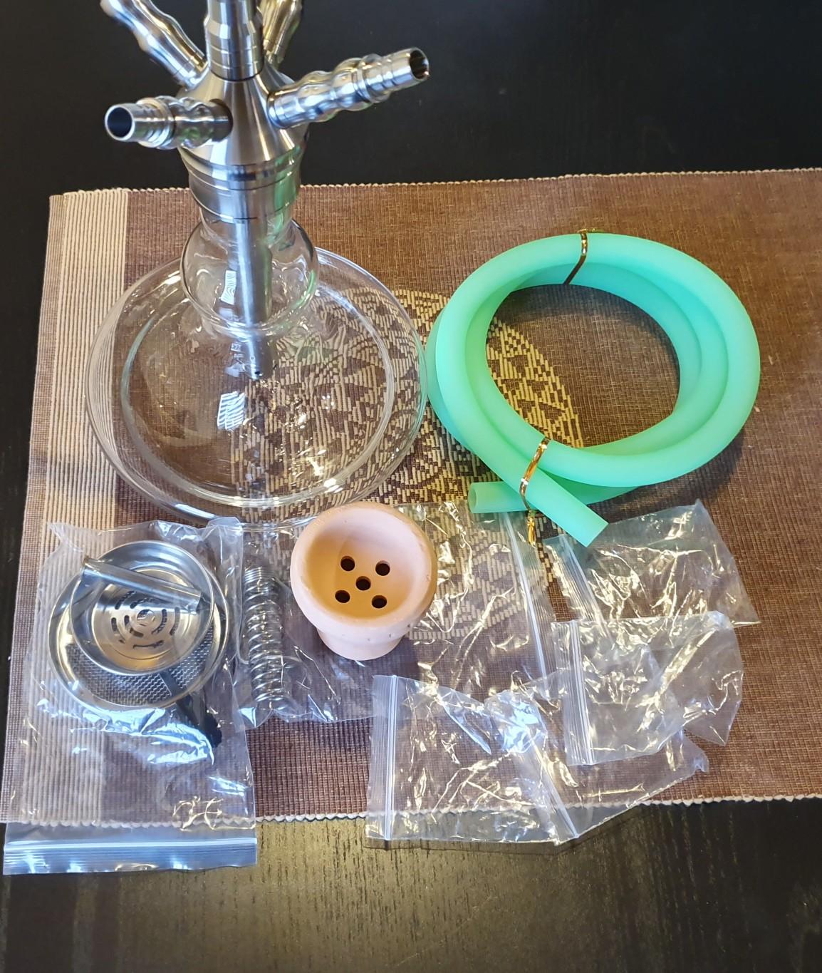 Hooking Edelstahl Shisha 18/8 Schliff Set in 47055 Duisburg für 130,00 ...