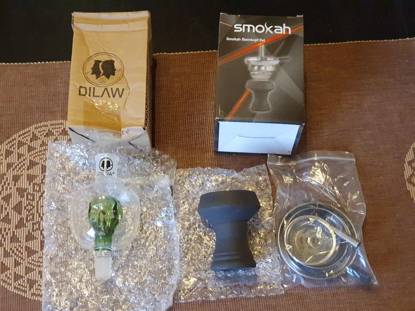 Hooking Edelstahl Shisha 18/8 Schliff Set in 47055 Duisburg für 130,00 ...