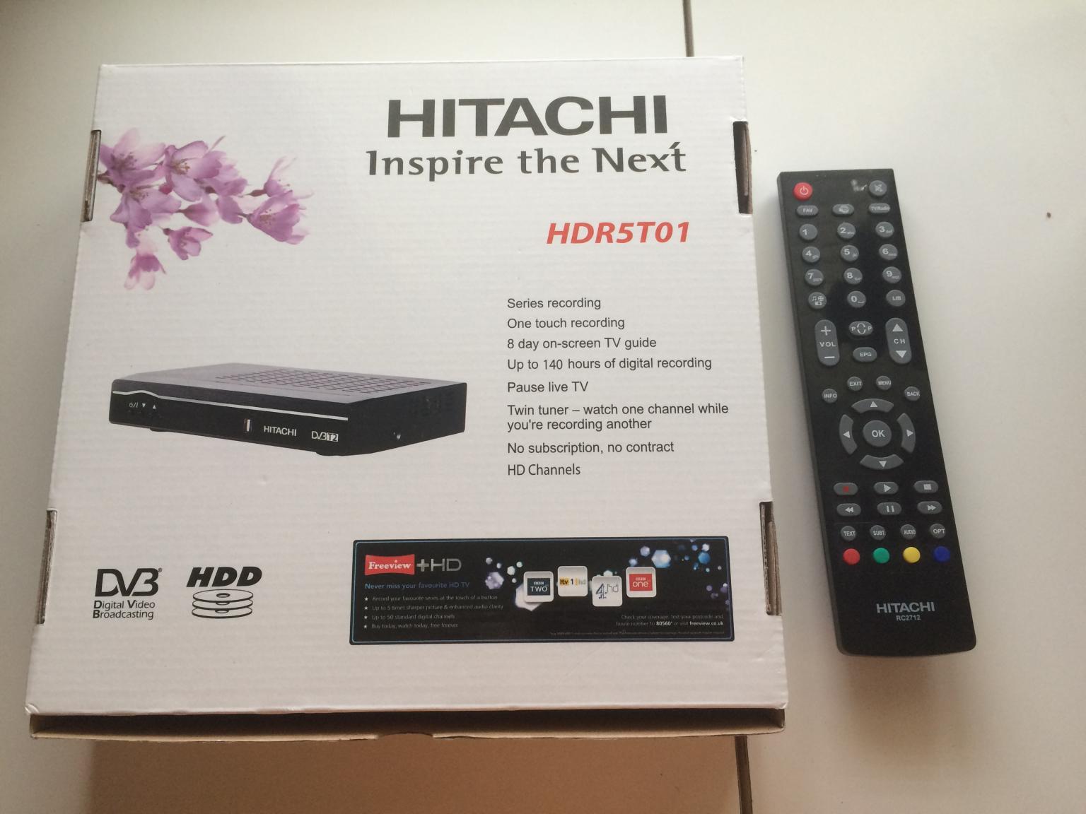 Hitachi 500gb Freeview HD Digital TV Recorder in M27 Salford für 43,00 ...