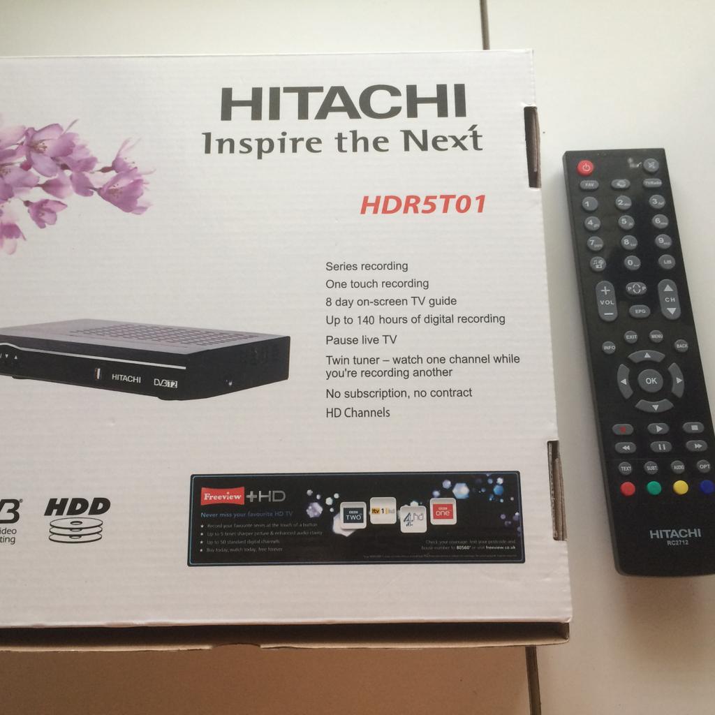 Hitachi 500gb Freeview HD Digital TV Recorder in M27 Salford für 43,00 ...