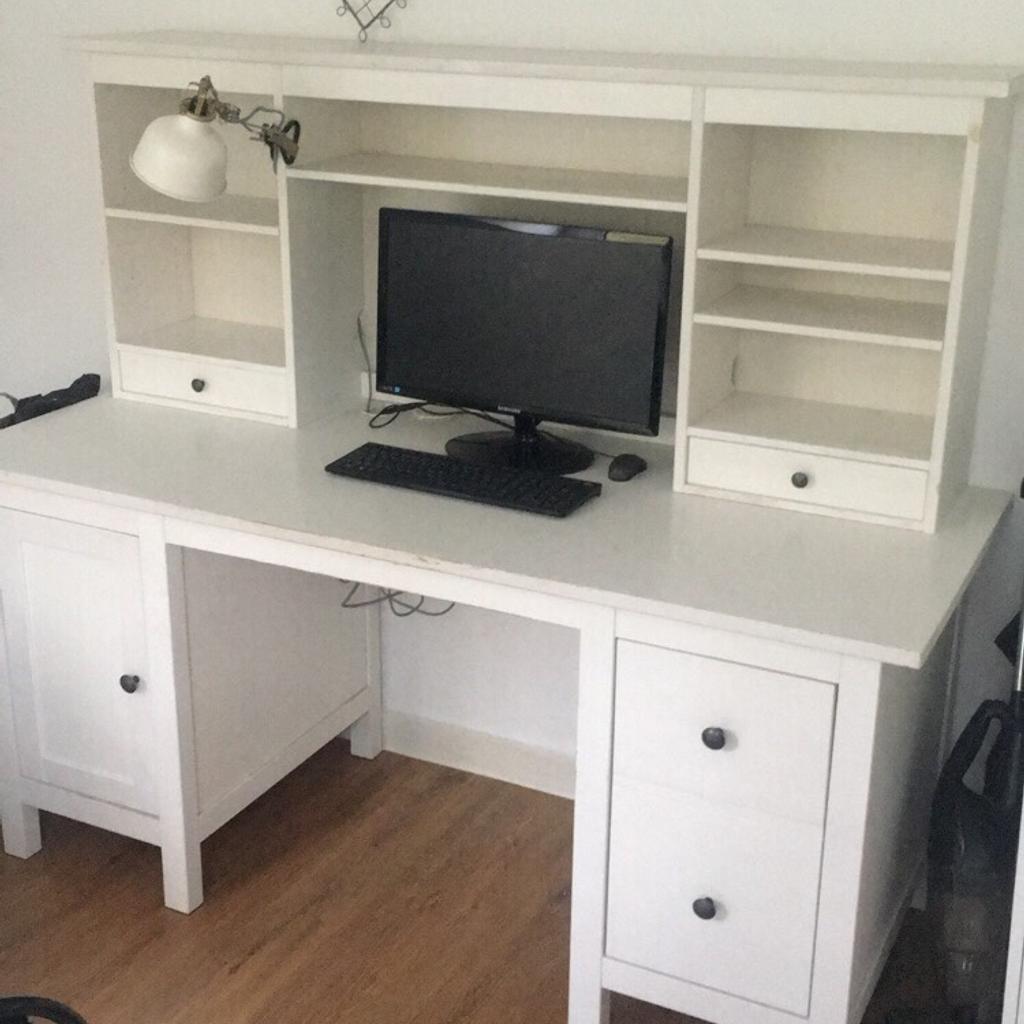 Hemnes Schreibtisch mit Aufsatz, Ikea in 53129 Bonn für 150,00 € zum ...