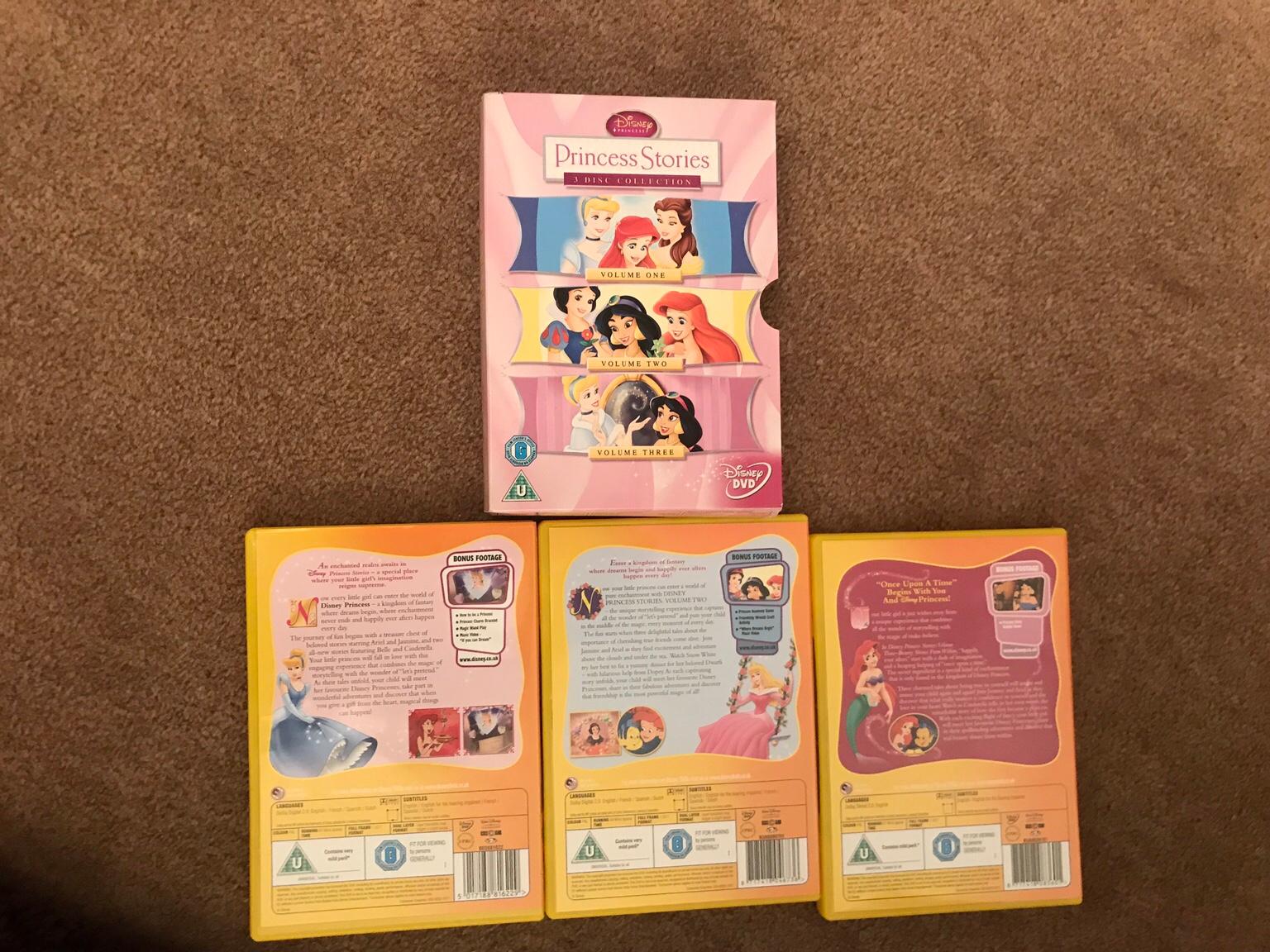 Disney Princess DVD box set in SR3 Sunderland für £ 2,00 zum Verkauf ...