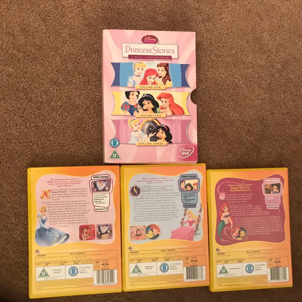 Disney Princess DVD box set in SR3 Sunderland für £ 2,00 zum Verkauf ...