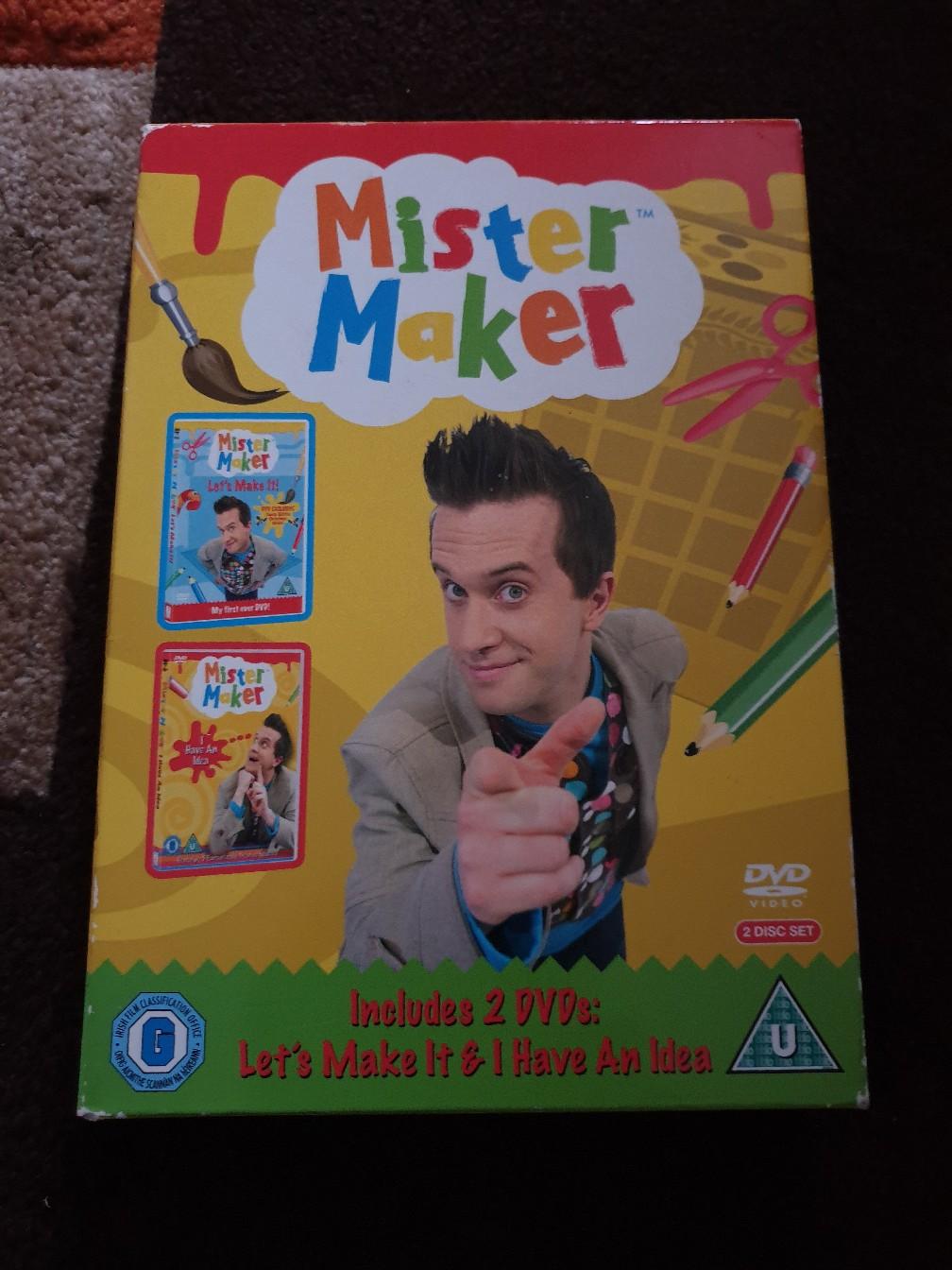 mister maker 2 disc dvd box set in S13 Sheffield für £ 1,00 zum Verkauf ...