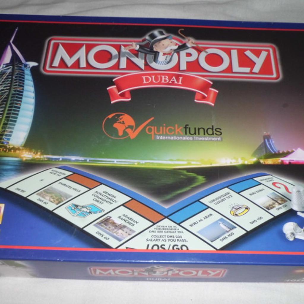 Monopoly DUBAI (Städte-Edition) Brettspiel in 51545 Waldbröl für 15,00 ...