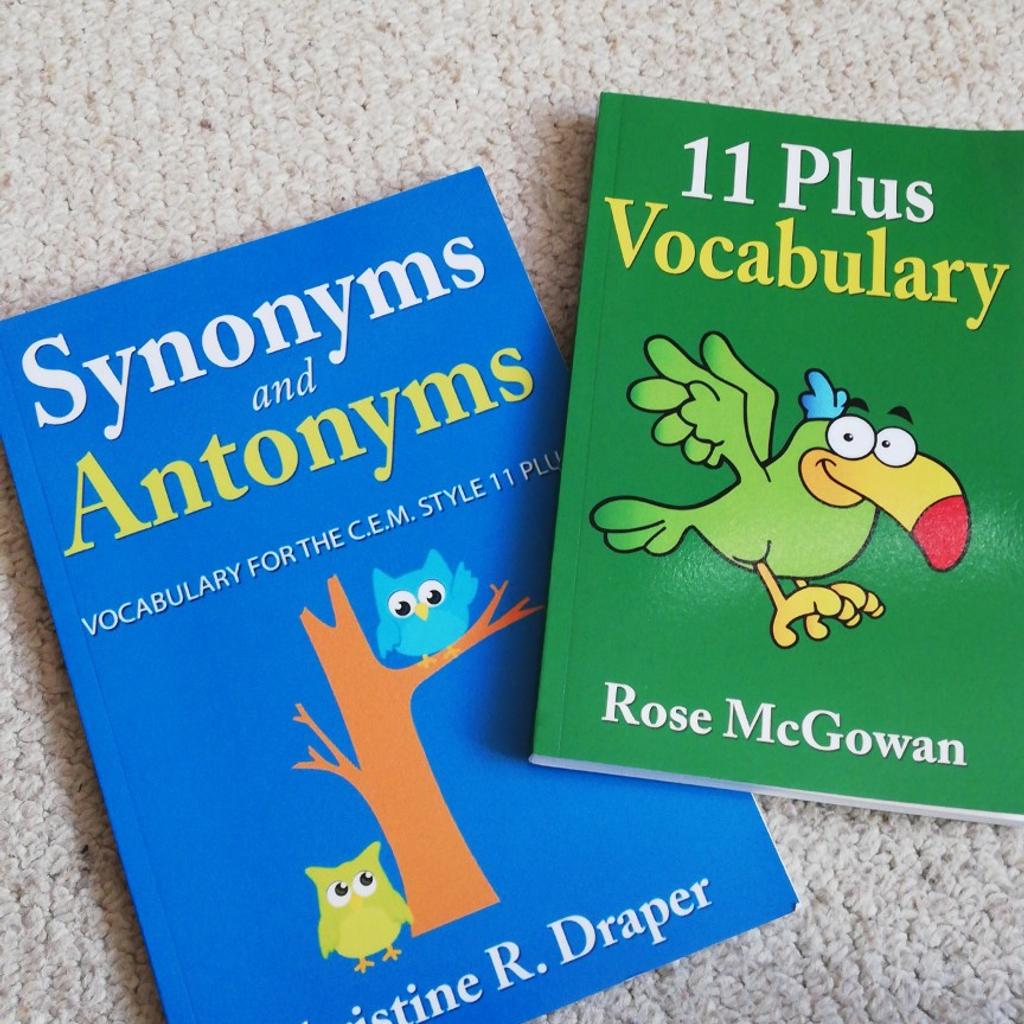 11 Plus vocabulary book and synonyms in WD4 Rivers for £5.00 for sale ...