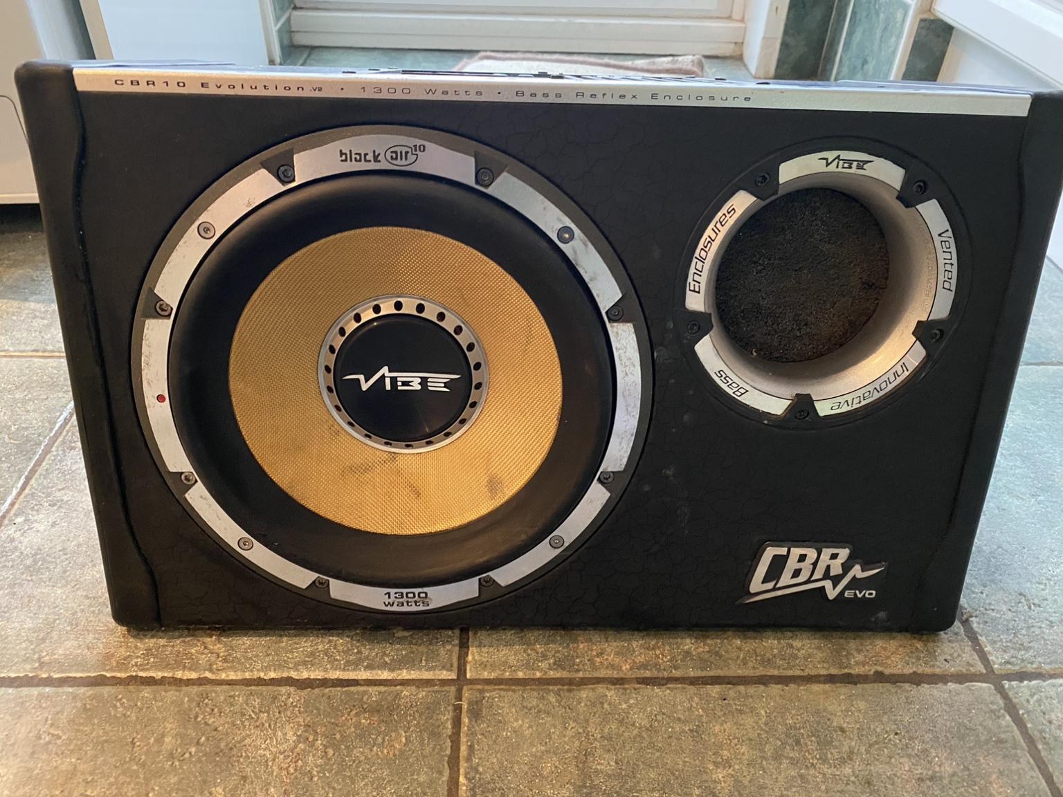 Subwoofer Vibe Audio CBR 10 EVO Active in NN17 Corby für 40,00 £ zum ...