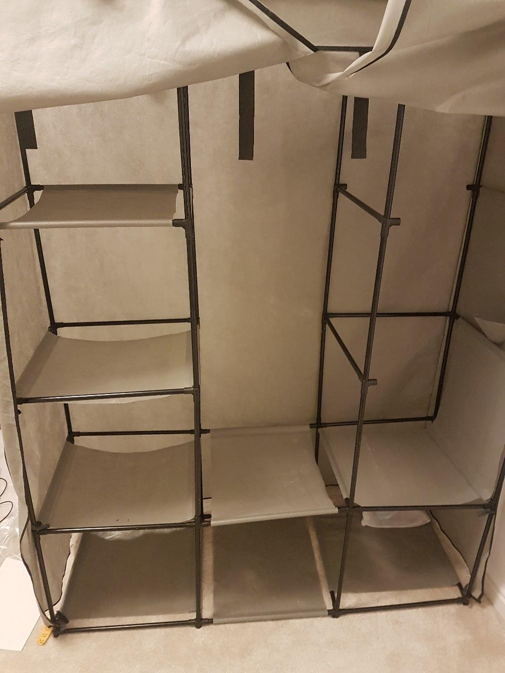 Argos Modular Metal Frame Fabric Wardrobe in SE15 London für £ 5,00 zum ...