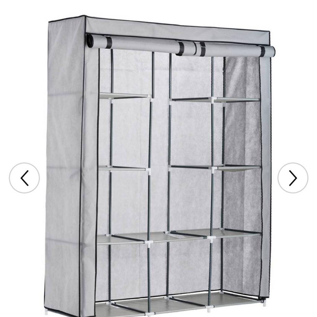 Argos Modular Metal Frame Fabric Wardrobe in SE15 London für £ 5,00 zum ...