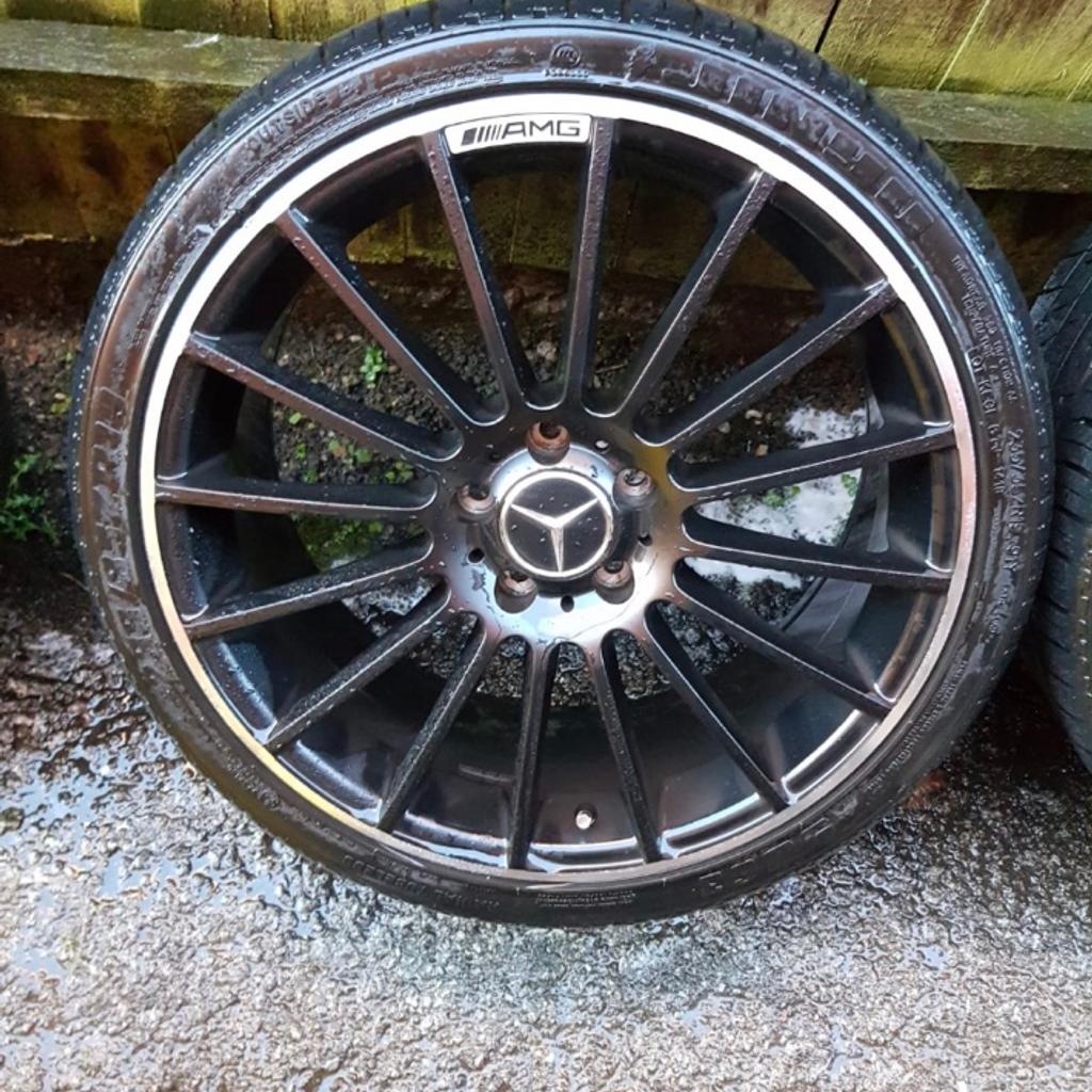 Mercedes W204 c220 c63 19” amg replica wheels in SK22 Peak für £ 450,00 ...