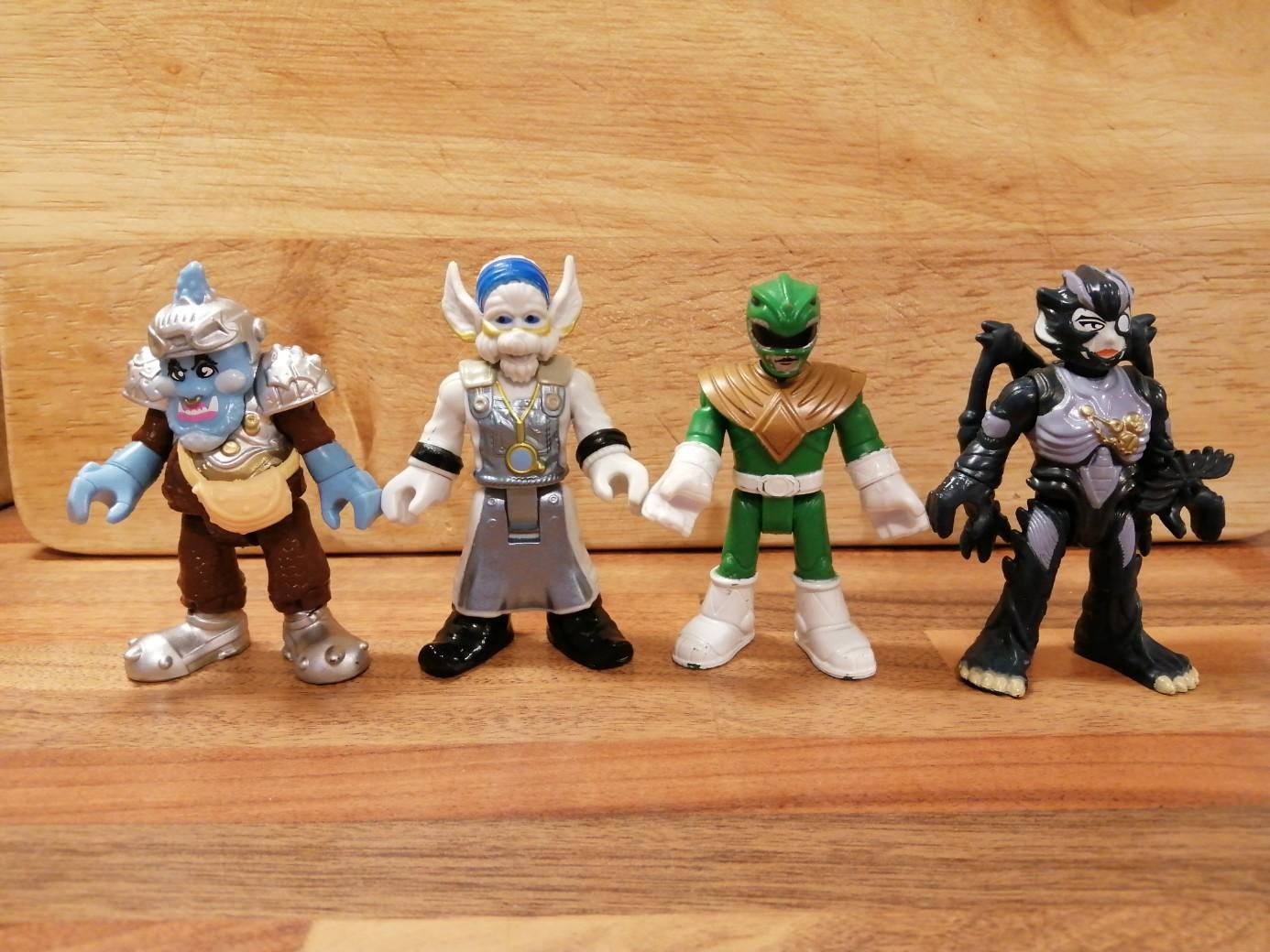 FISHER PRICE IMAGINEXT POWER RANGERS FIGURES in NP44 Cwmbran für 8,00 ...