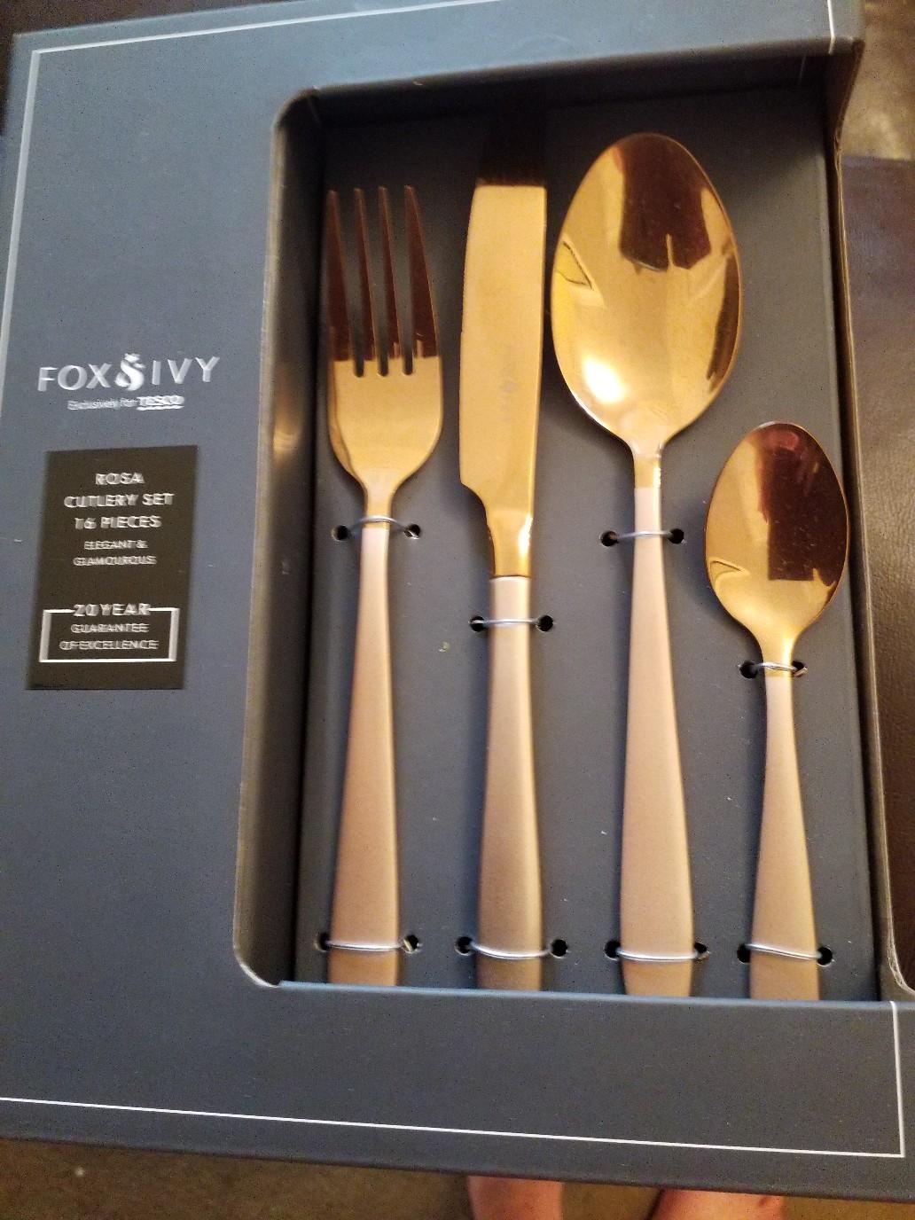 fox and ivy by tesco cutlery set in ME13 Swale für £ 15,00 zum Verkauf ...