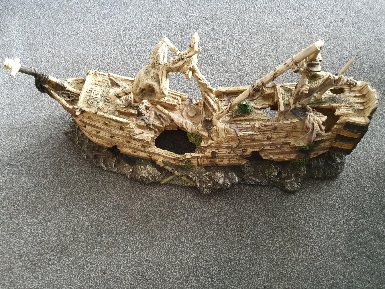 Fish R Fun Aquarium Shipwreck Large Ornament in RM3 Havering for £45.00 ...