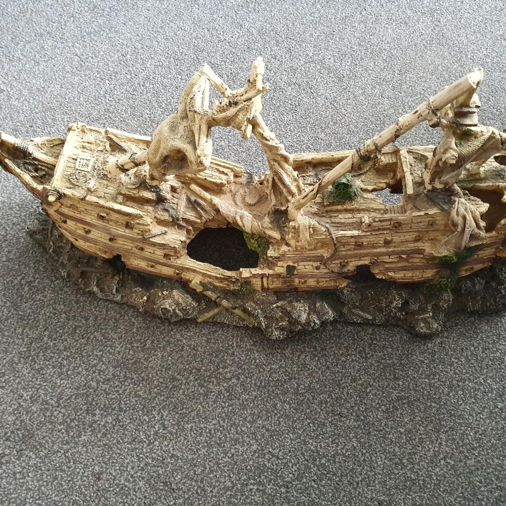 Fish R Fun Aquarium Shipwreck Large Ornament in RM3 Havering for £45.00 ...