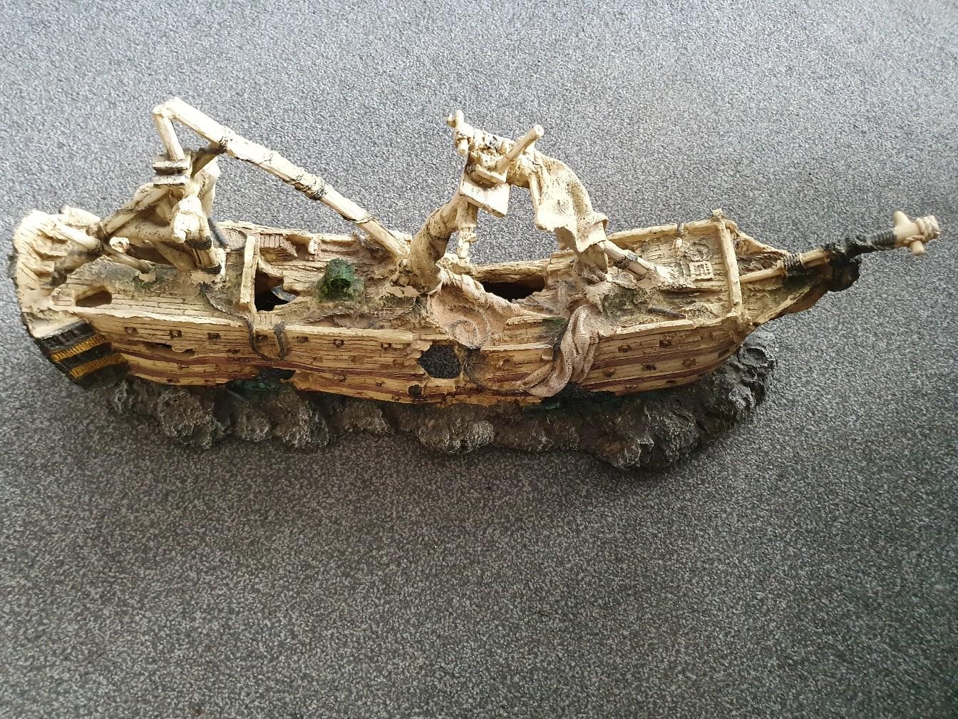Fish R Fun Aquarium Shipwreck Large Ornament in RM3 Havering for £45.00 ...
