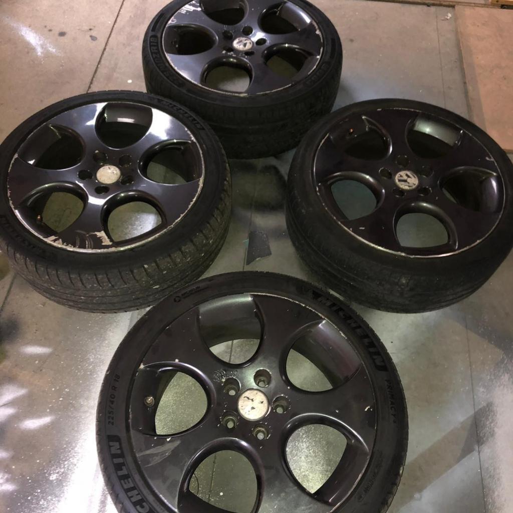 vw monza 18" alloys with tyres in OL9 Oldham for £180.00 for sale | Shpock