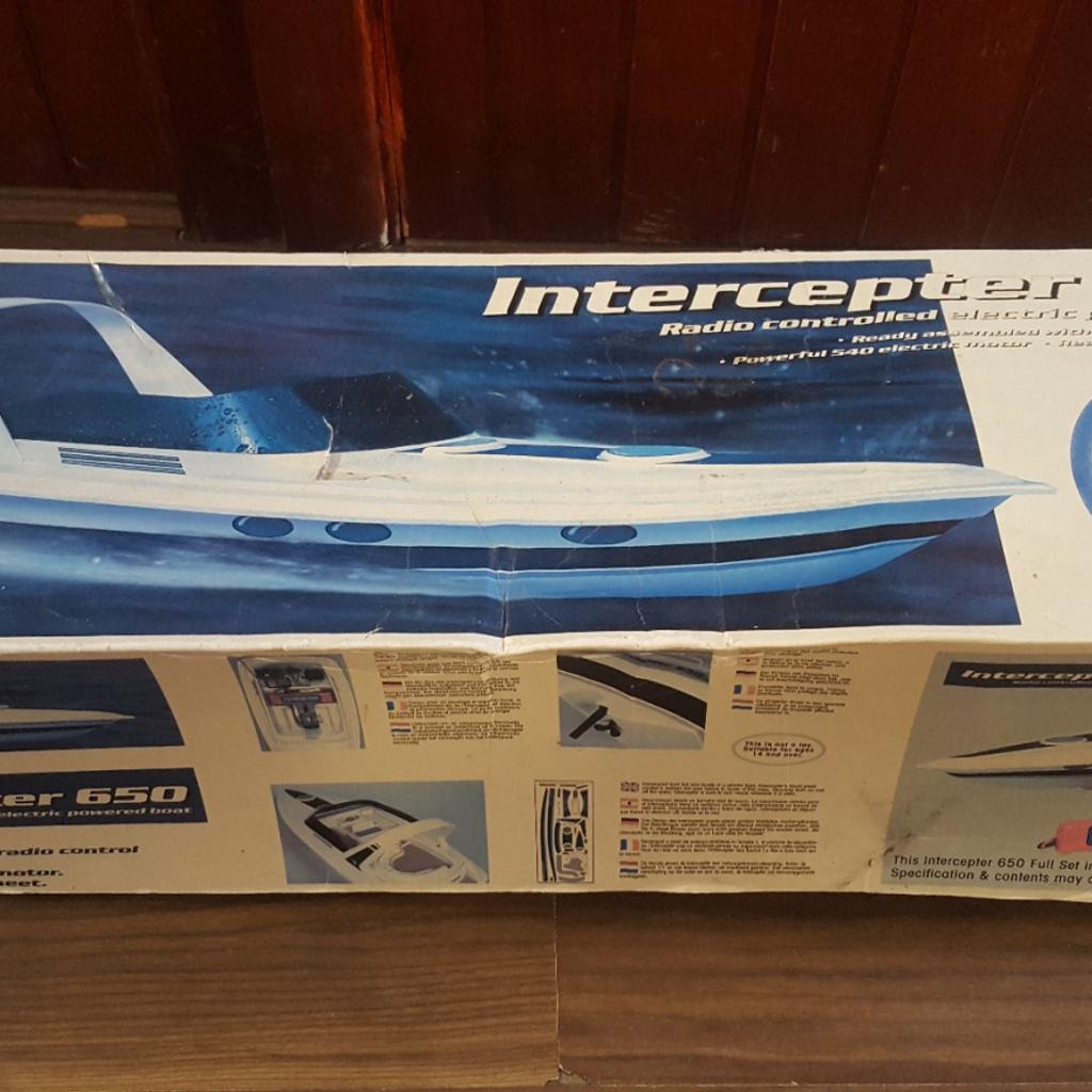 Ripmax Intercepter 650 RC Boat in NW10 London Borough of Brent für £ 30 ...