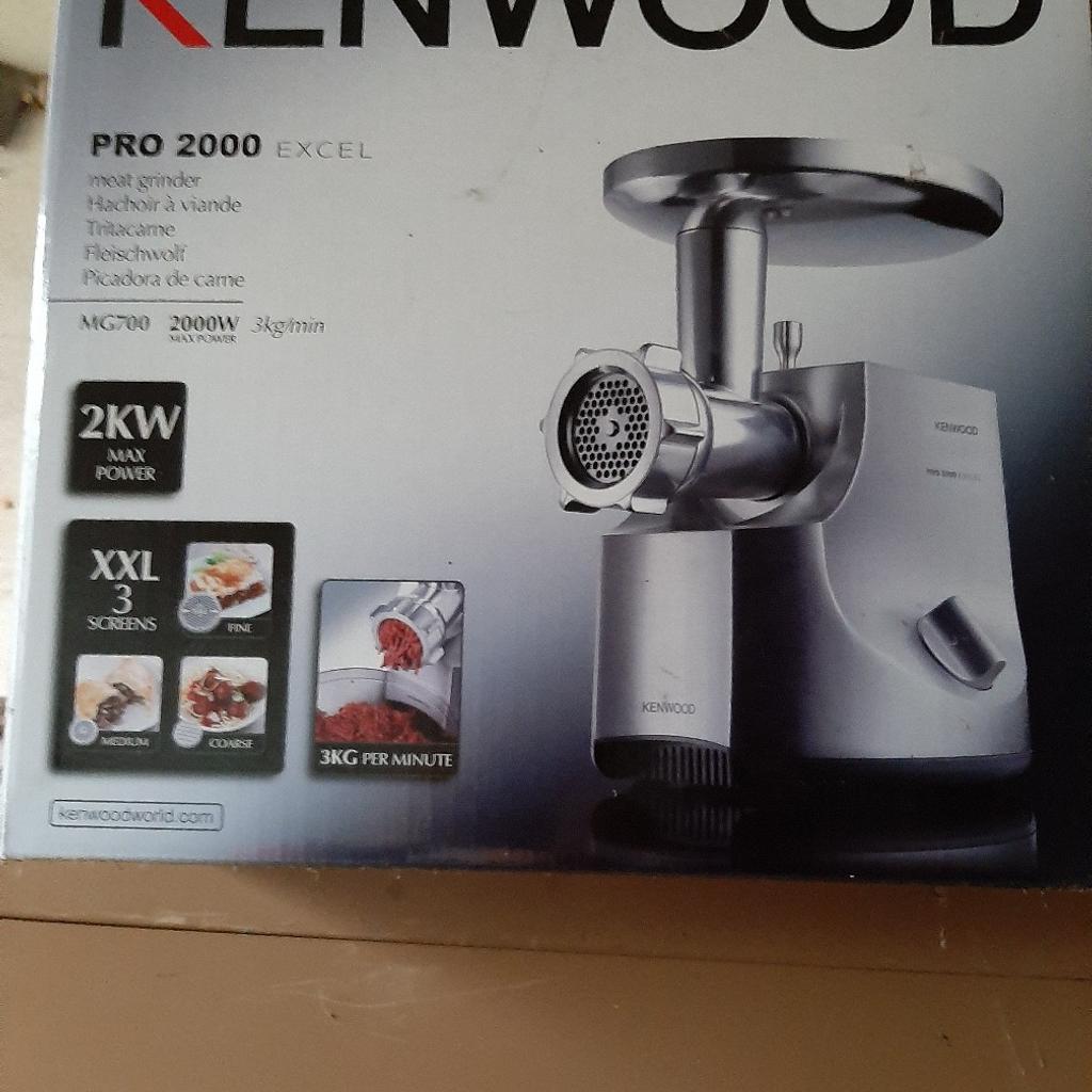 KENWOOD Pro 2000 Excel Fleischwolf in 8240 Friedberg für 200,00 € zum ...