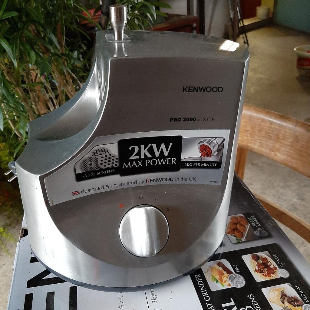 KENWOOD Pro 2000 Excel Fleischwolf in 8240 Friedberg für 200,00 € zum ...