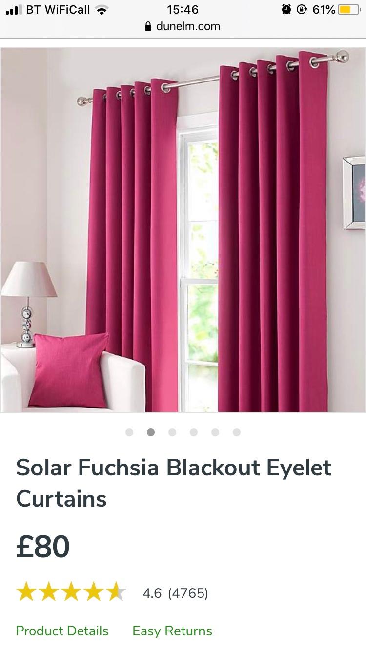 Dunelm Curtains in CR8 Croydon für £ 25,00 zum Verkauf | Shpock AT
