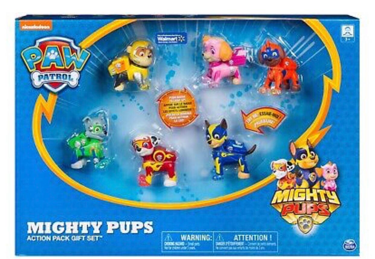 Paw Patrol Mighty Pups Figures Light Up NEW in OL9 Oldham for £20.00 ...