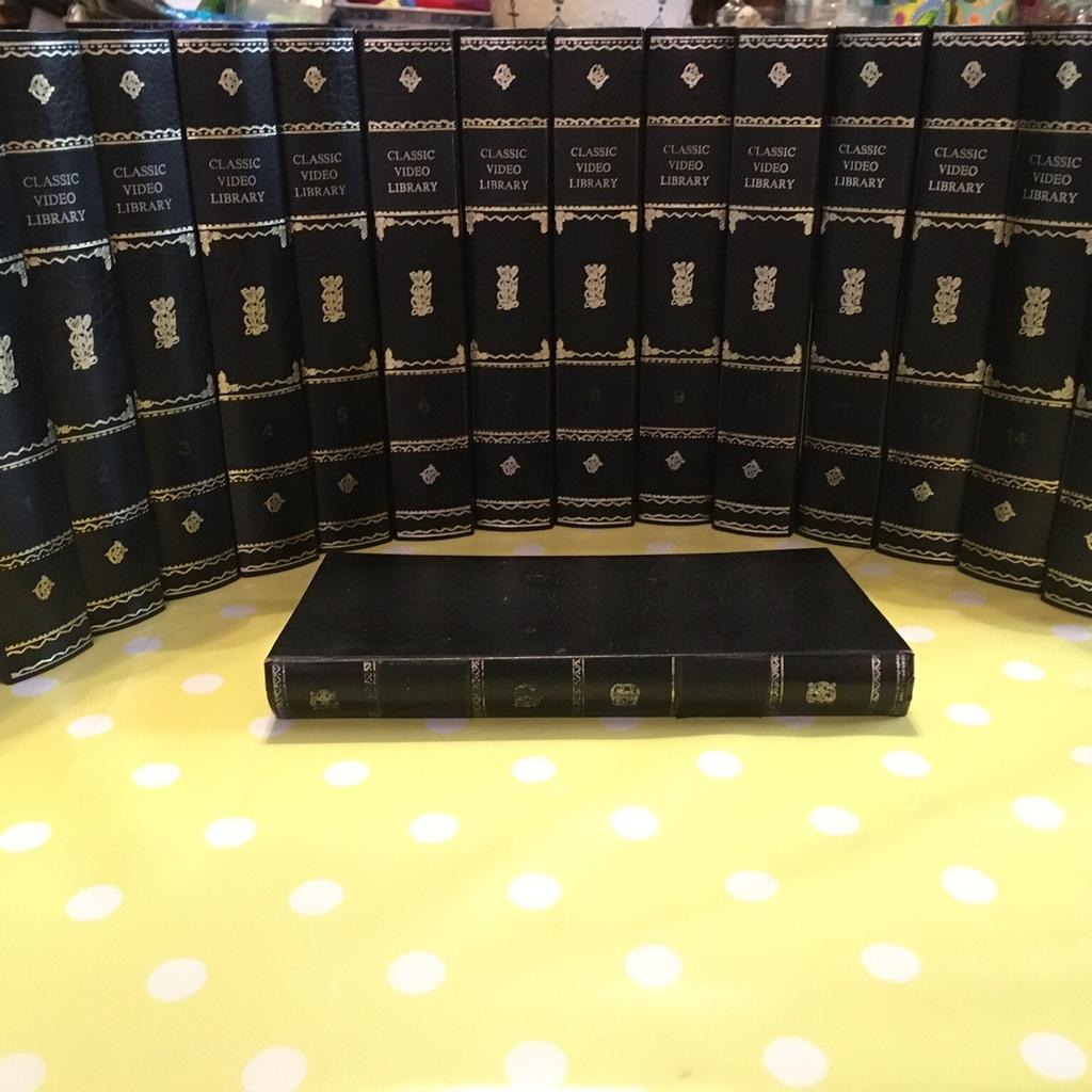 RETRO - VHS Cases (14 Faux Leather Books) in CV3 Coventry for £5.00 for ...