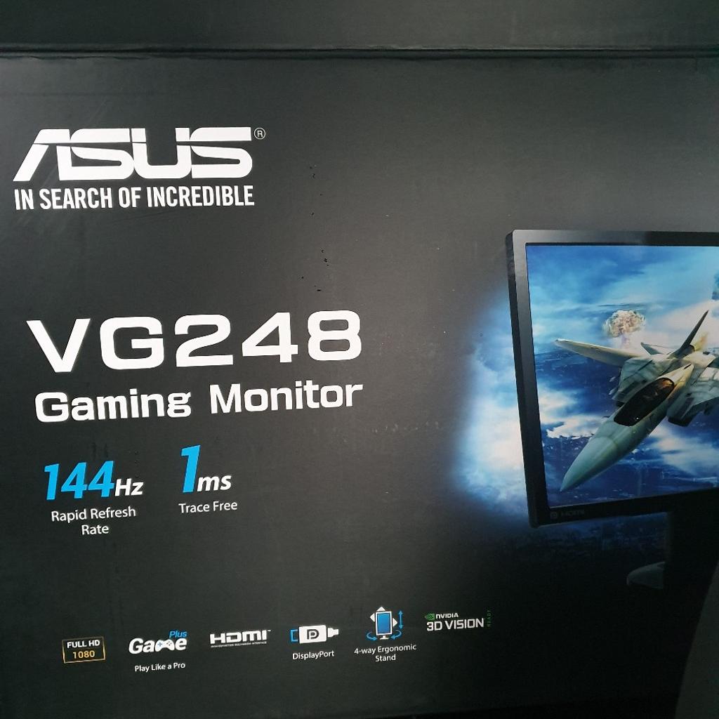 Asus VG248 gaming monitor 144hz 1ms in L40 Lancashire für 150,00 £ zum ...