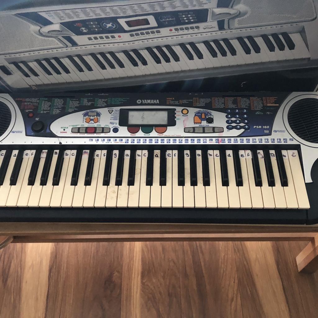 Yamaha PSR160 keyboard with box & stand in B72 Birmingham for £20.00 ...