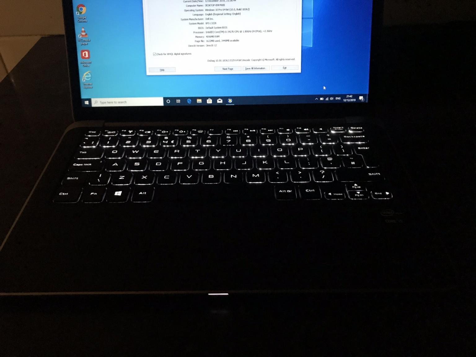 Dell XPS i5 Laptop SSD Windows 10 M/Office in London Borough of Bexley ...