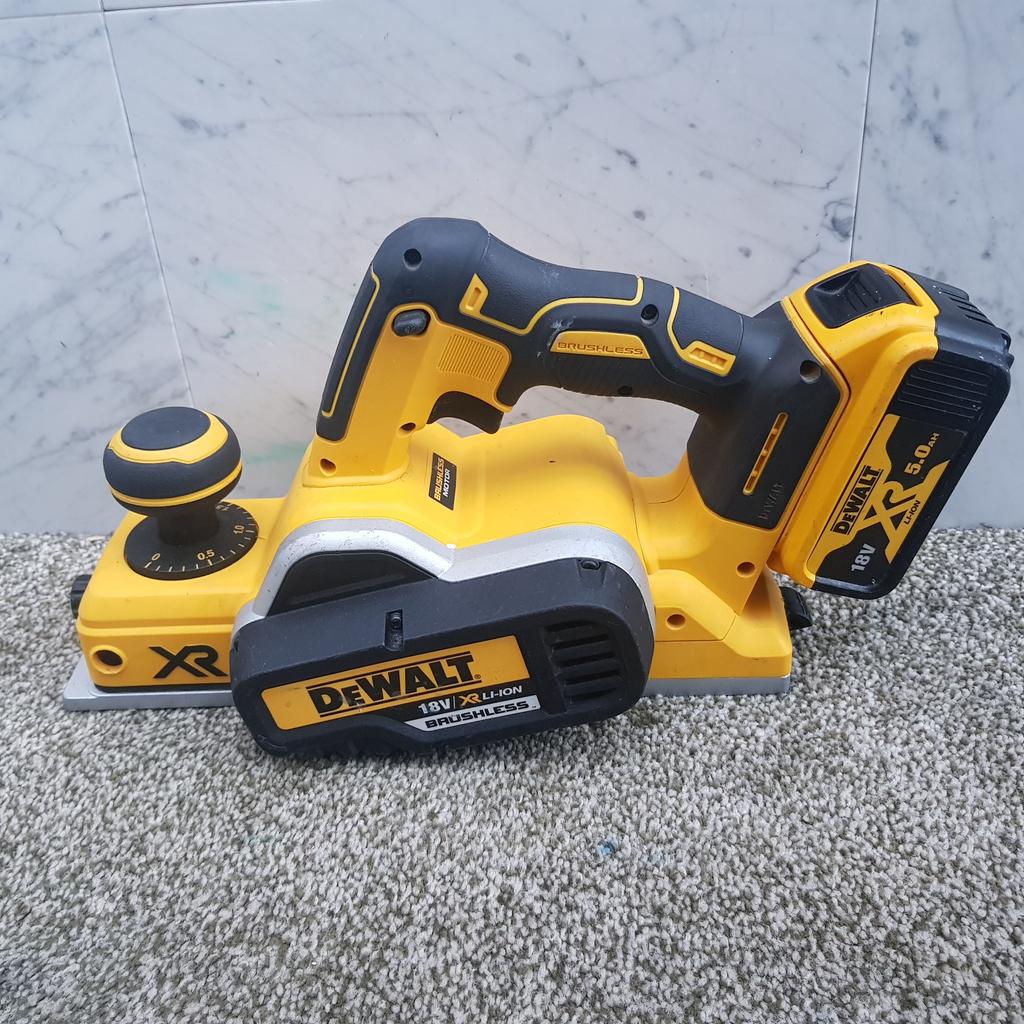 dewalt 18v XR Brushless planer +5ah battery in IG3 Redbridge for £134. ...