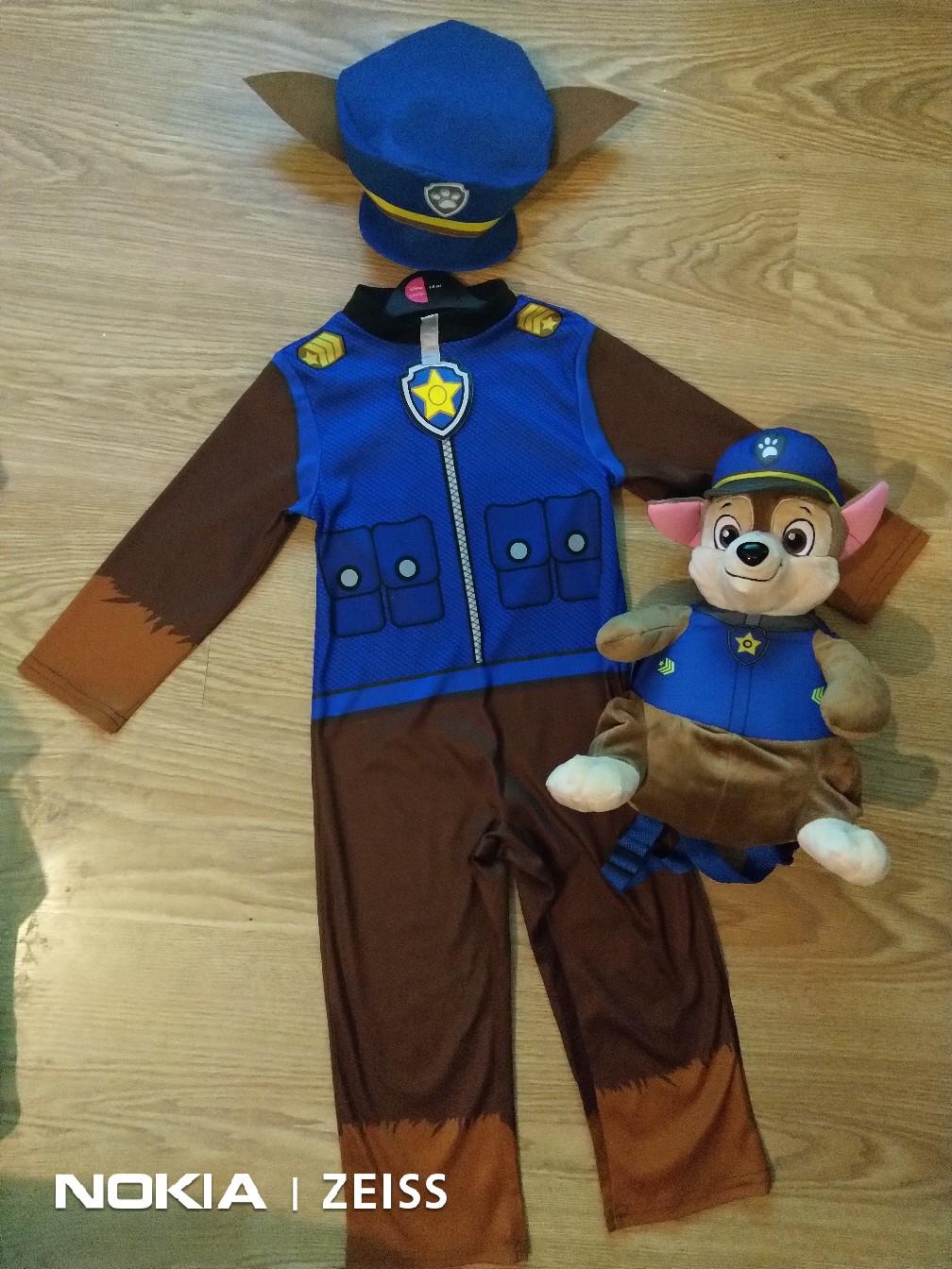 paw patrol Chase fancy costume and backpack in CW8 Winnington für 10,00 ...
