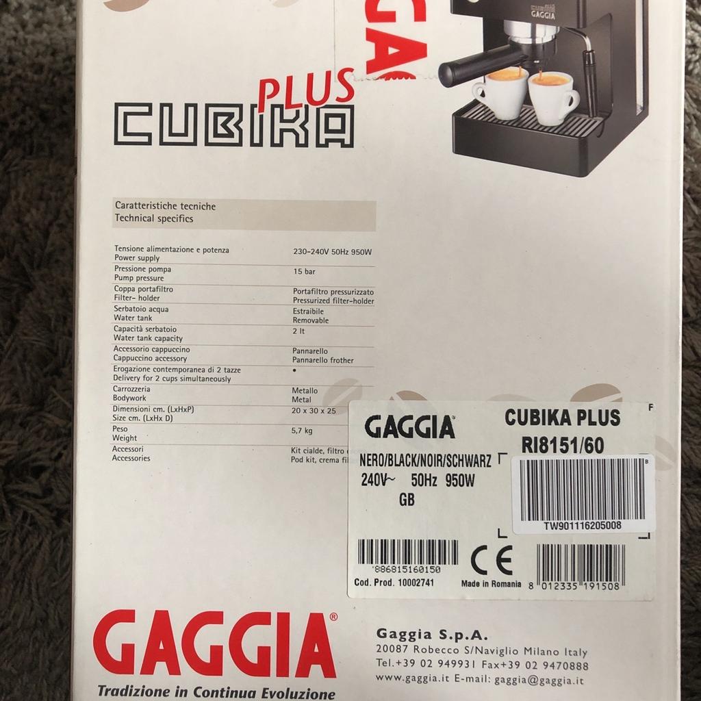 Gaggia coffee machine and grinder in NW6 Camden für 55,00 £ zum Verkauf ...